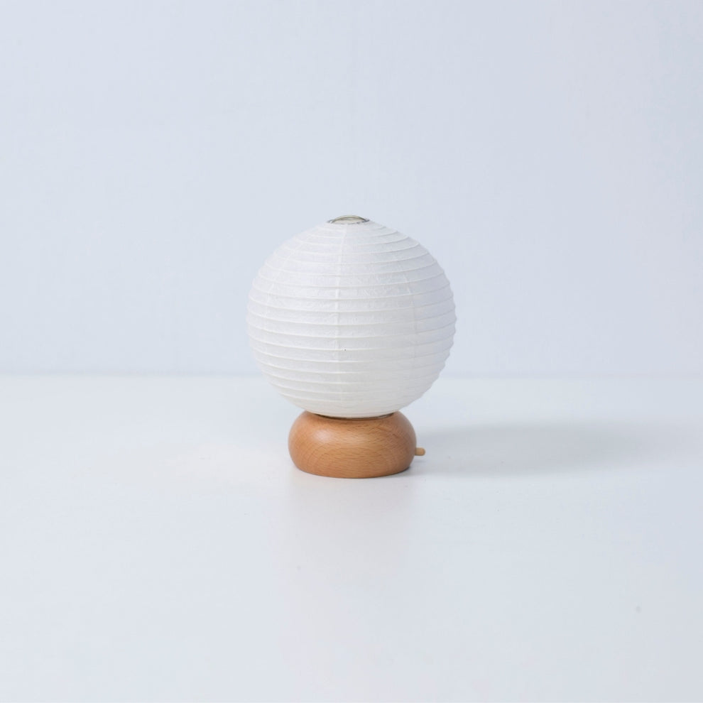 Japanese Paper Table Lamp “Mini Circle” for Japandi style Interior ...