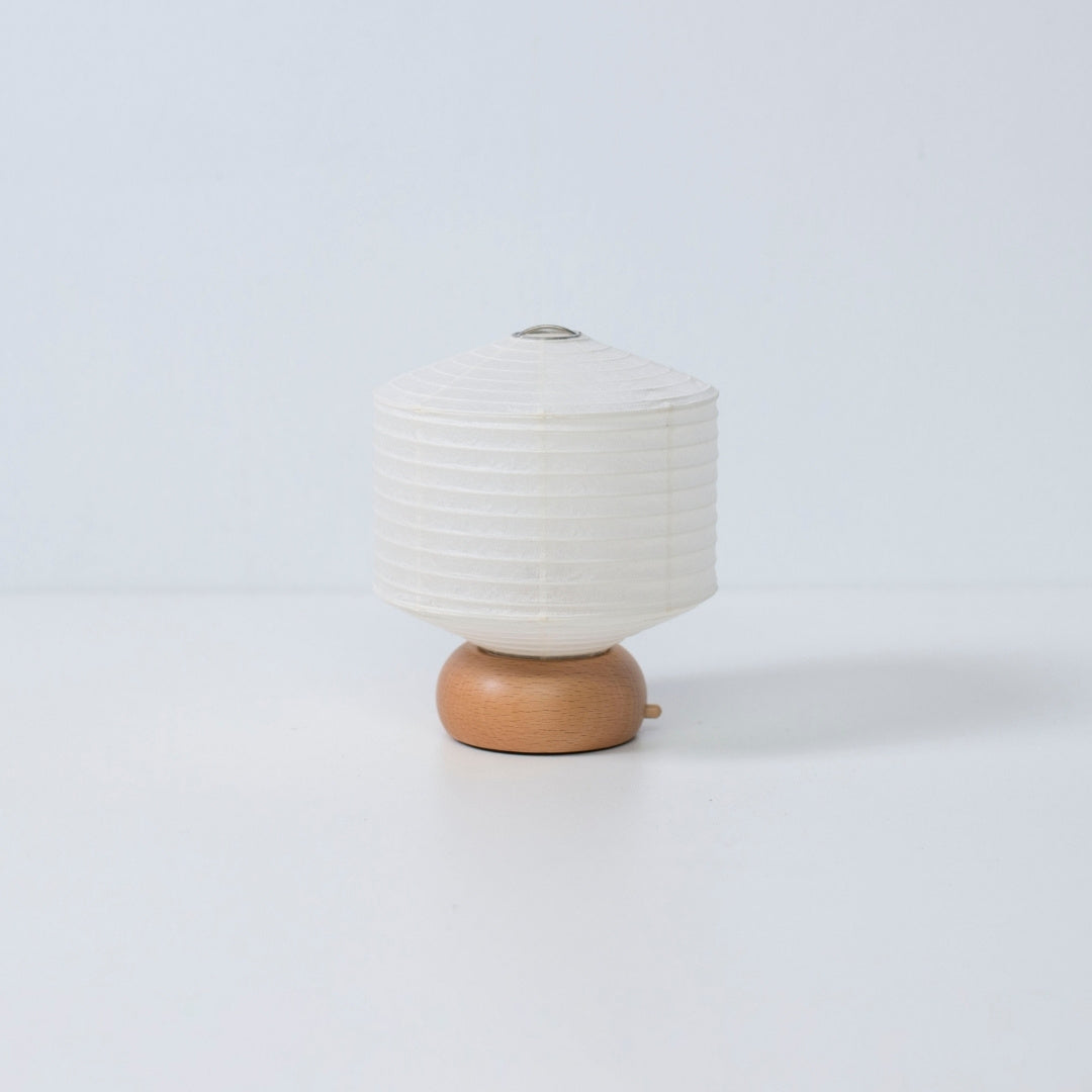 Japanese Paper Lamp “Mini Square” | Japandi unique table lamp ...