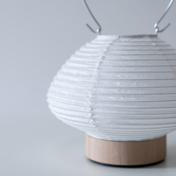 Japanese Paper Table Lamp “RIN” - Japandi Living Room Table Lamp ...