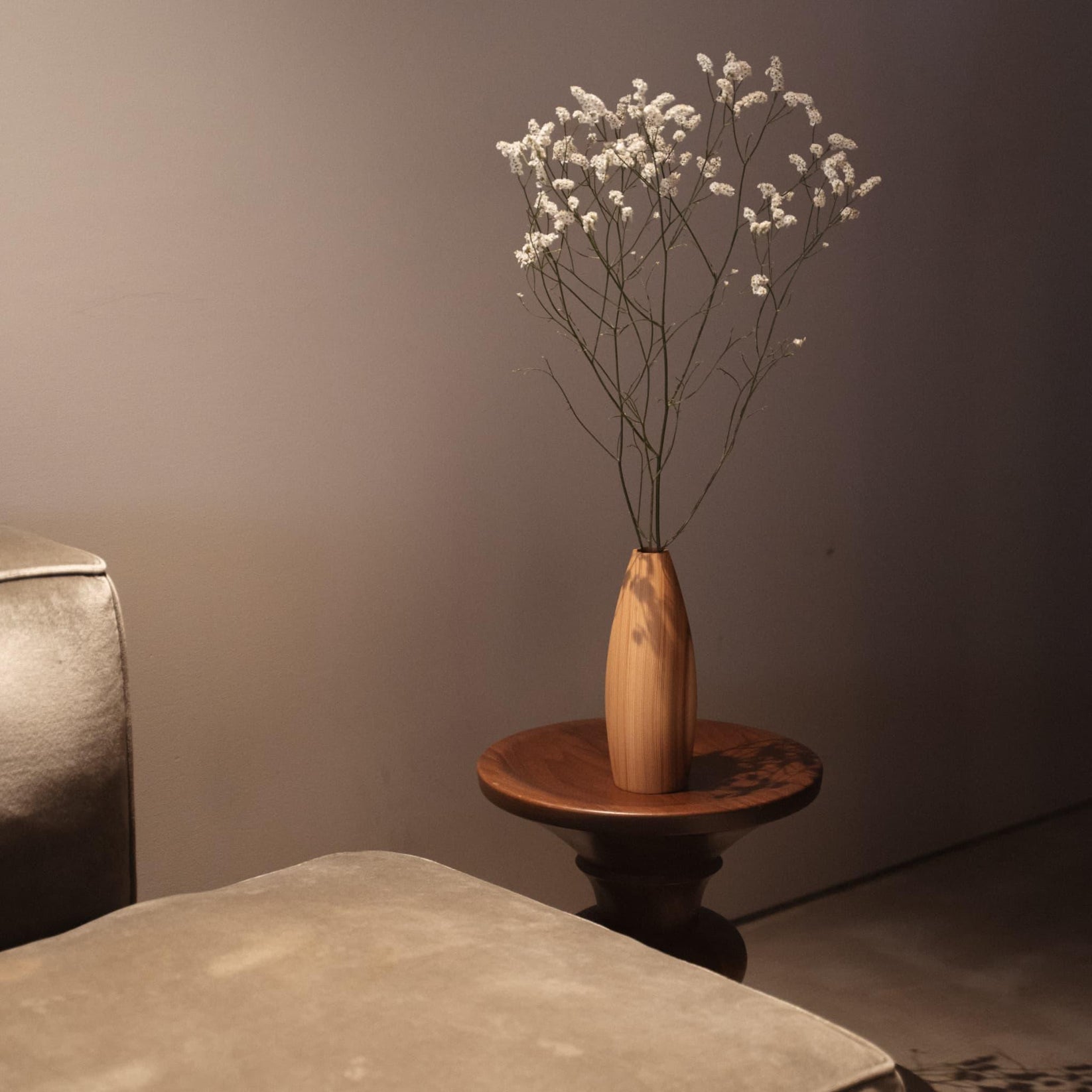 Japanese Cedar Vase | Elegant Decorative Flower Vase for Ikebana ...