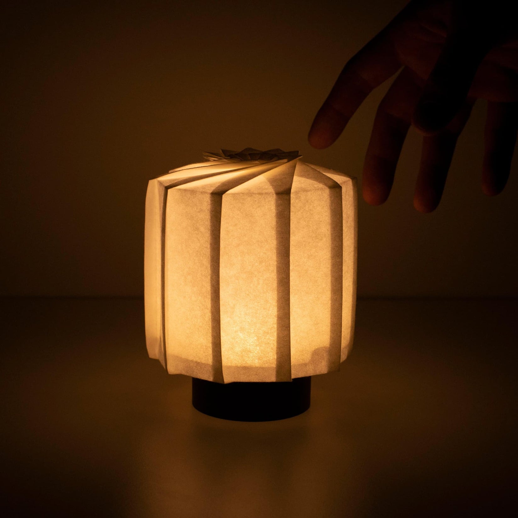 Origami Paper Table Lamp “tutu” S for Japandi style Decor – Millennium ...