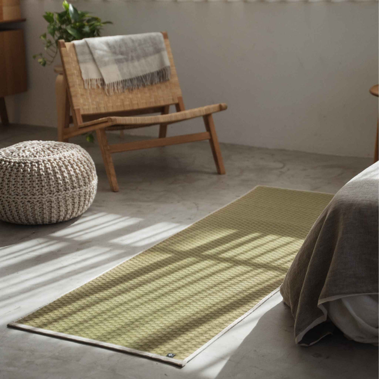 Japanese Tatami Yoga Mattress | Authentic Rush Grass Decor – Millennium ...