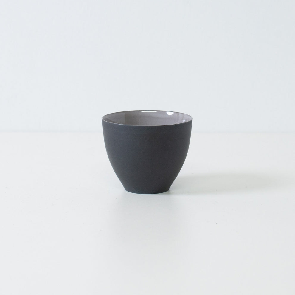 Japanese Tea Cup Set "F-Shape" - Black & White Modern Curve ...
